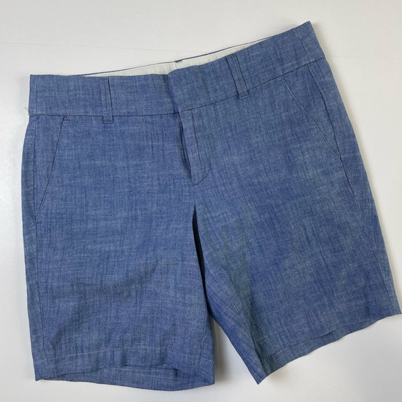 J. Crew Factory | Shorts | Jcrew Factory Womens Chambray Chino Shorts ...